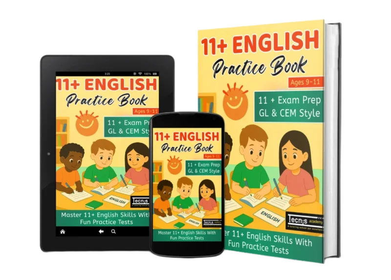 11+ English Practice Book - Tecnis Academy